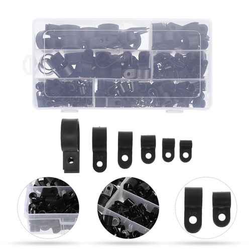 200pcs Nylon Wire Clips Adhesive Cable Clips Cable Organizer | eBay