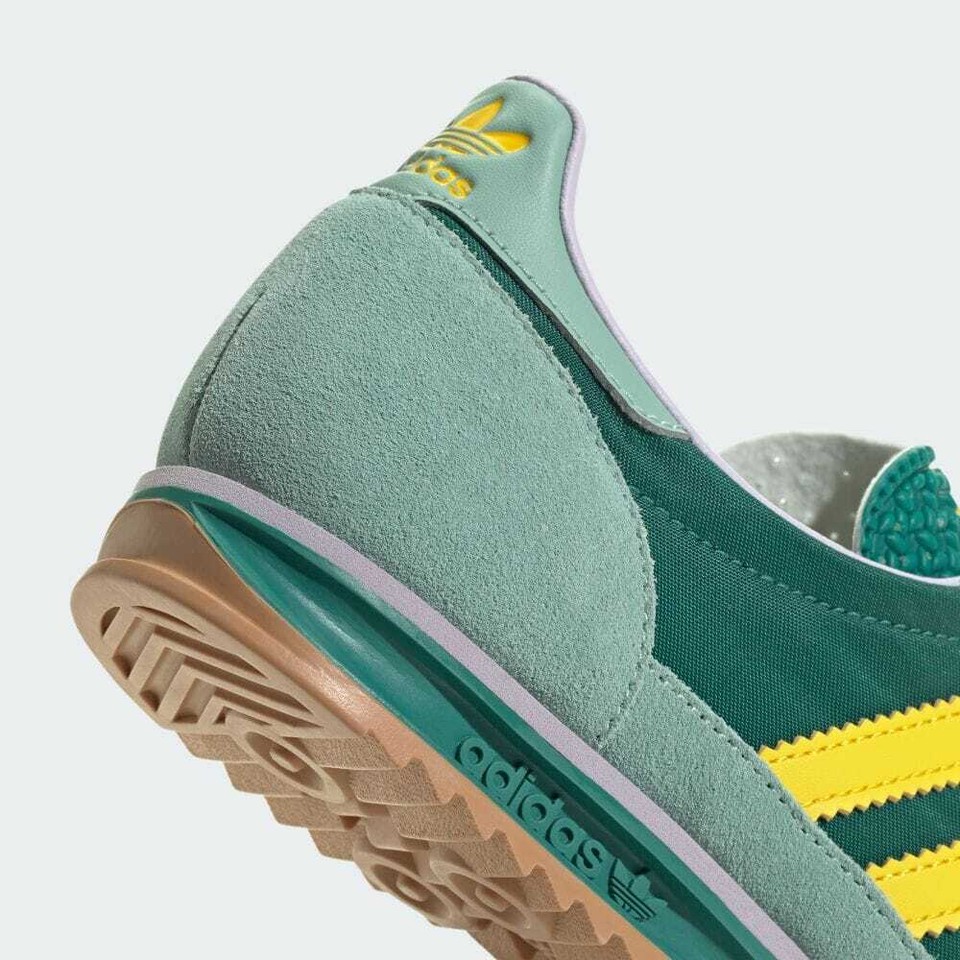adidas Originals Women's SL 72 OG JH7391 Active Green Yellow Hazy Green ...