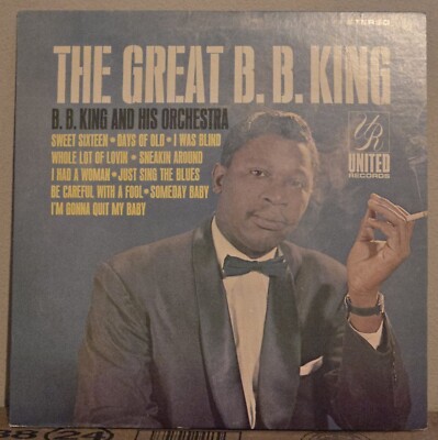 The Great B.B. King Blues Vinyl VG/VG+ | eBay
