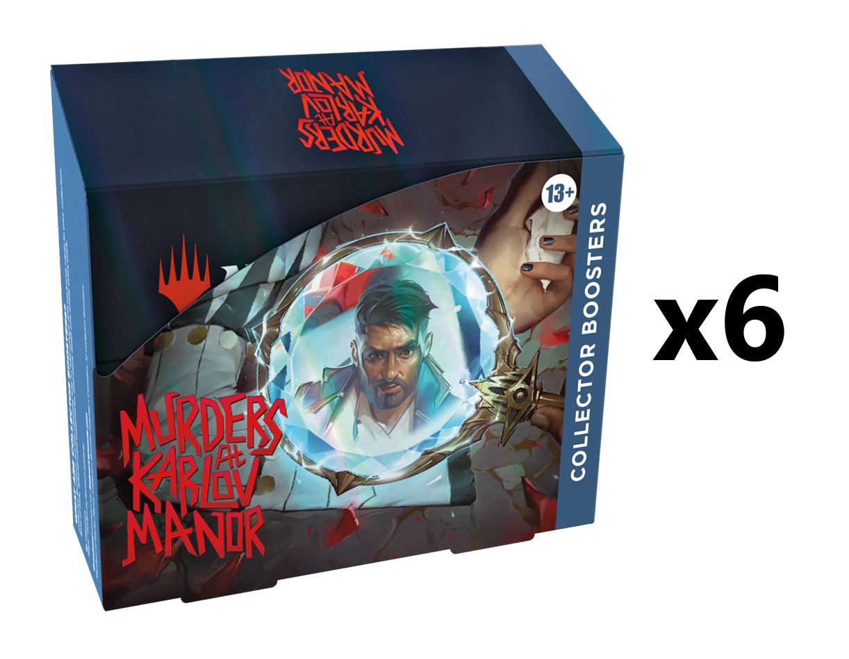 SEALED CASE 6x Collector Booster Box Murders at Karlov Manor MKM MTG | eBay