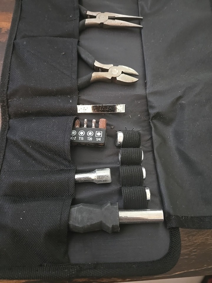 FIXIT Tools portable tool kit - carry case-25 Pc Set- Carry Handle ...