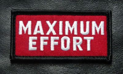 Maximum Effort Deadpool Tactical Hook Patch (3.0 X 1.5) | eBay