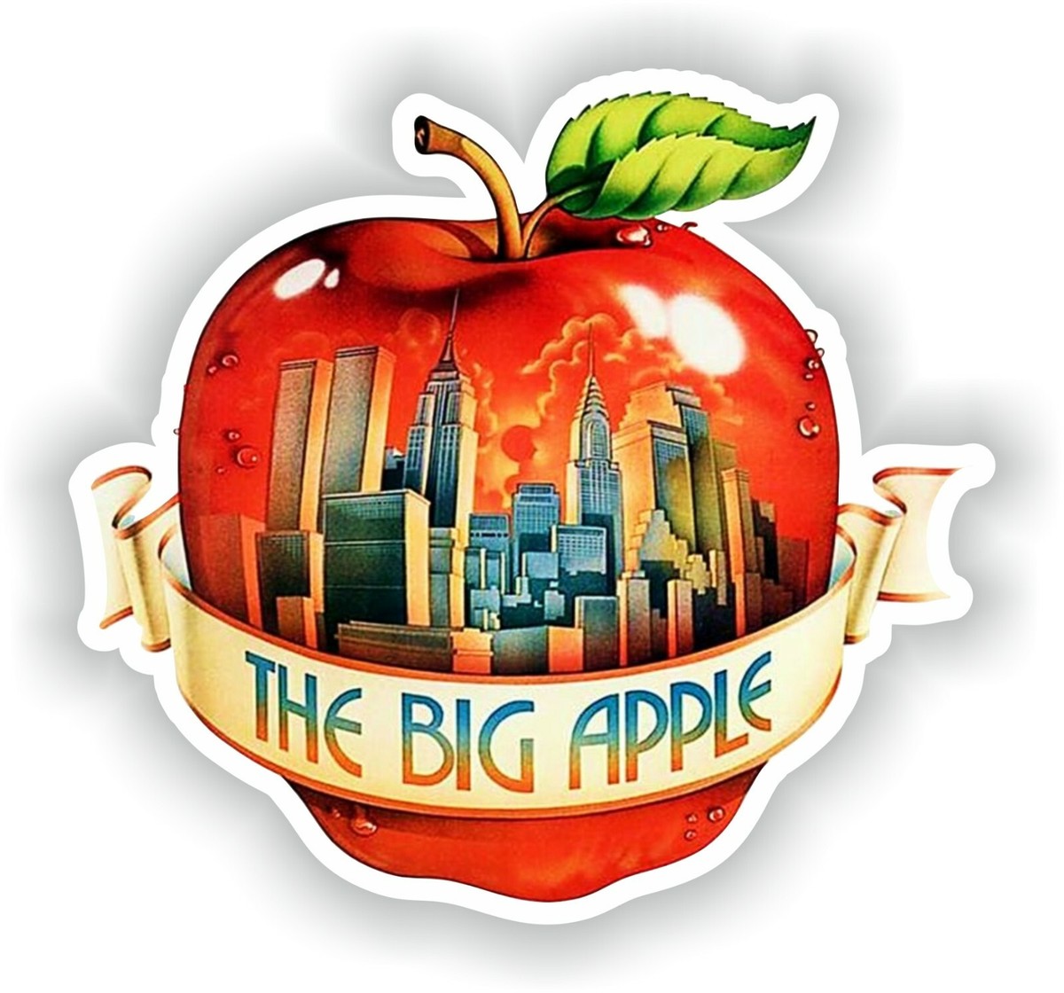 New York Big Apple Logo Big Apple Tee | P Johnson