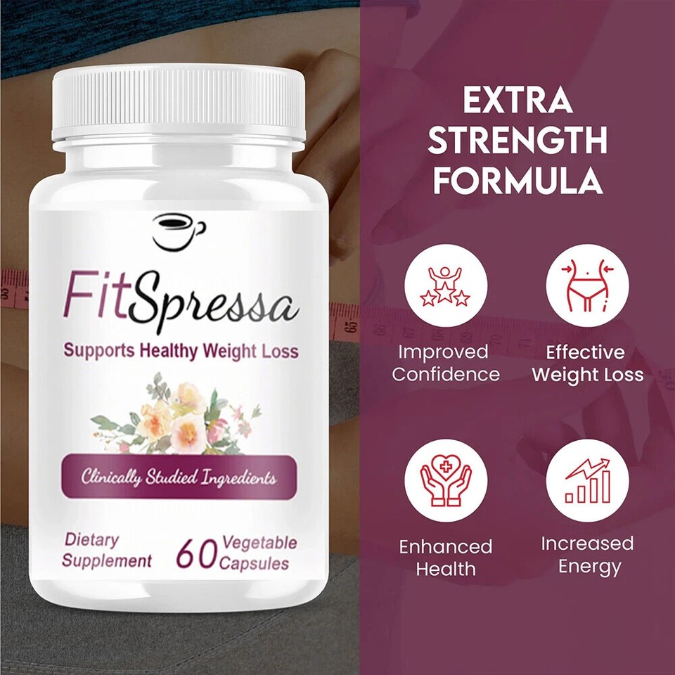 Fitspresso Pills Fit Spresso Supplement for Weight Loss Support 60 ...