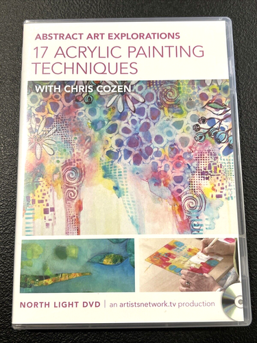 Abstract Art Explorations - 17 Acrylic Painting Techniques by Chris Cozen DVD | eBay