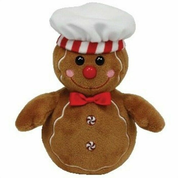 Ty Beanie Baby Goody The Gingerbread Man 2012 Plush Toy Christmas ...