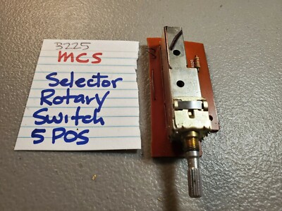 📈MCS SELECTOR ROTARY SWITCH 3225 STEREO RECEIVER | eBay