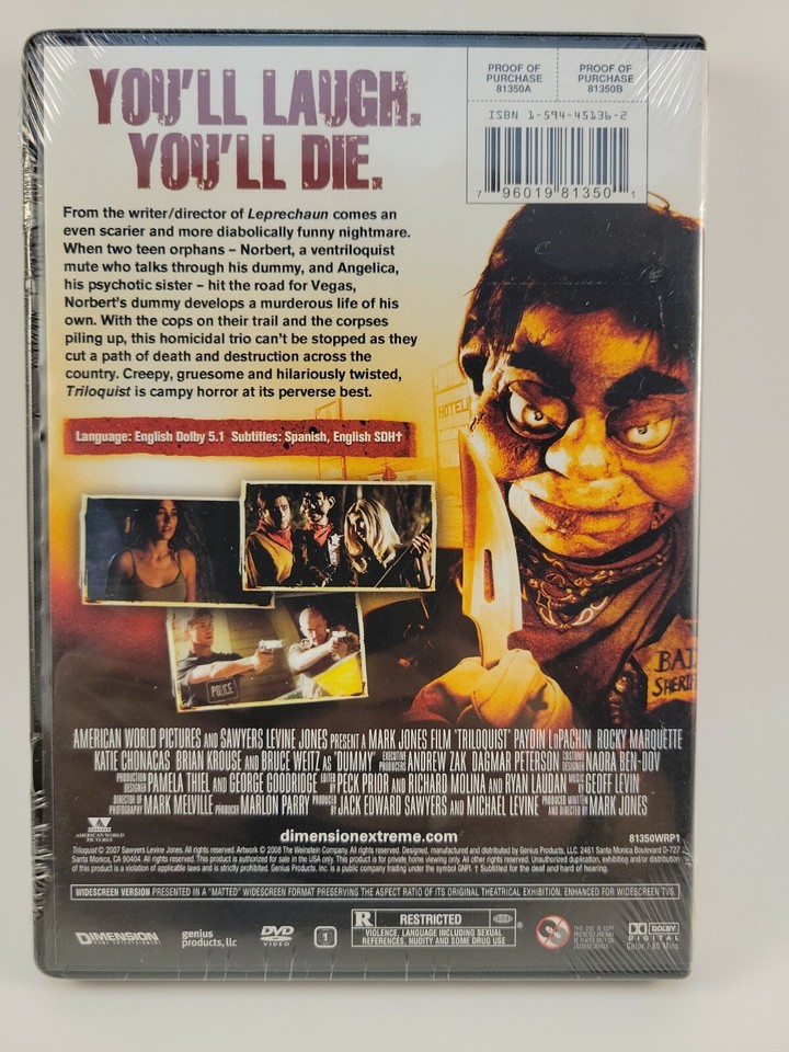 triloquist (dvd) | eBay