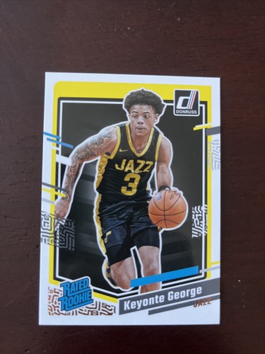 2023-24 Donruss Keyonte George Rated Rookie Jazz RC | eBay