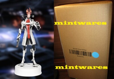 Mass Effect Mordin Solus Statue 8" N7 Salarian Scientist Color Box Sold ...