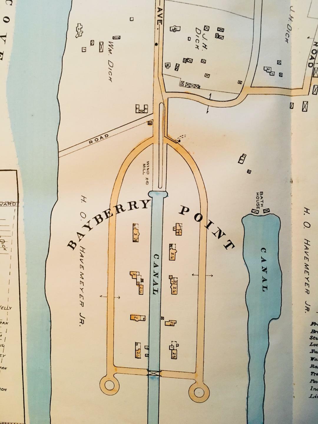 1915 ISLIP BAYBERRY POINT GREAT COVE SUFFOLK COUNTY LI NY BELCHER HYDE ...