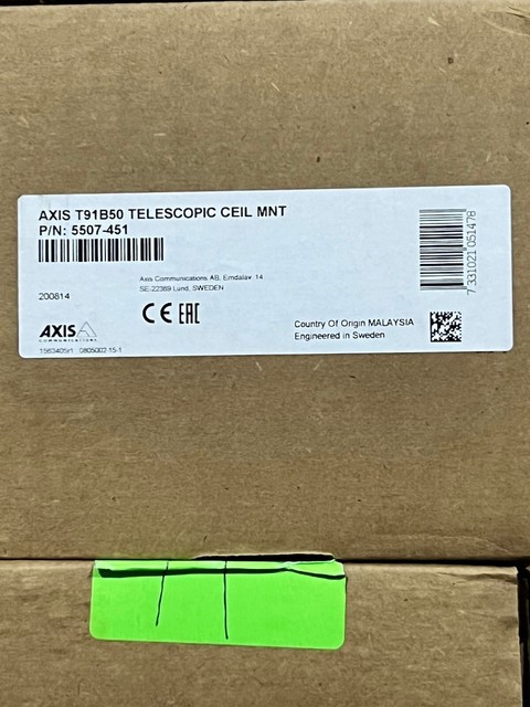 Axis T91B50 Telescopic Ceiling Mount 5507-451 for sale online | eBay