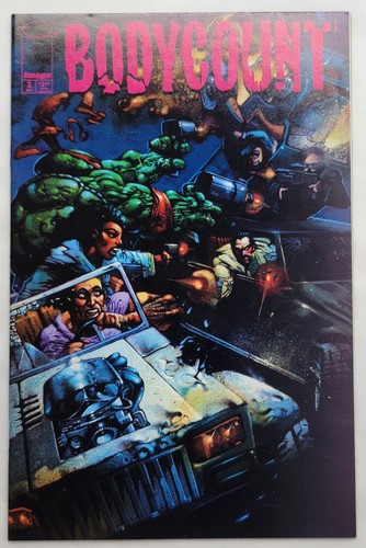 Teenage Mutant Ninja Turtles BODYCOUNT Image Comics Issue #2 (1996) VF+ ...