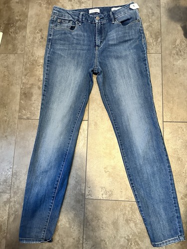 Jessica Simpson Women's High Rise Skinny Jeans Blue Stretch Denim Size ...