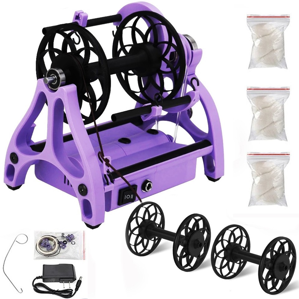 12V Electric Household Mini Spinning Wheel Wool Spinning Fibre Spinning ...