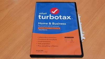 For FEDERAL RETURN ONLY Genuine CD 2020 TURBOTAX HOME & BUSINESS CD ...