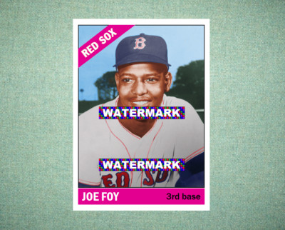 Joe Foy Boston Red Sox 1966 Style Custom Baseball Art Card | eBay