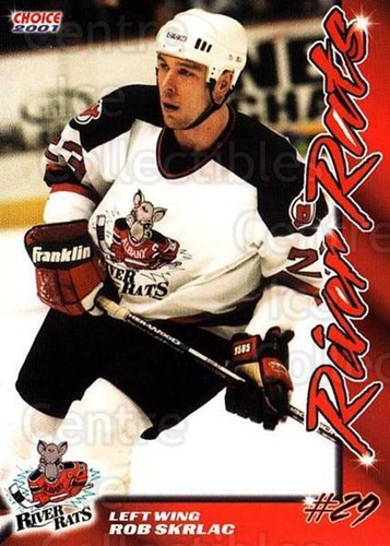 2000-01 Albany River Rats #20 Rob Skrlac | eBay