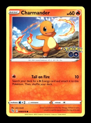 Pokemon Go Charmander 008/078 | eBay