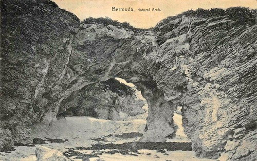 BERMUDA~NATURAL ARCH~1910 POSTMARK-G H BRADLEY PHOTO POSTCARD | eBay UK