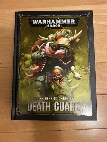 Warhammer 40K Codex HERETIC ASTARTES DEATH GUARD Hardcover Book Games ...