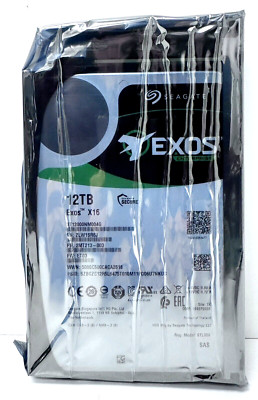 Seagate Exos X16 12TB 3.5" Internal Hard Drive ST12000NM004G 2MT213-003 ...