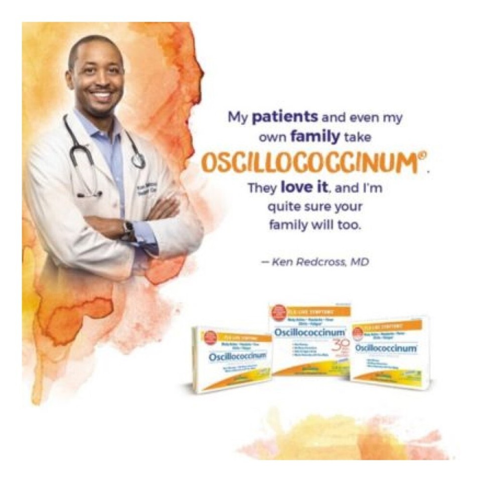 Oscillococcinum - Homeopathic Treatment for Flu-Like Symptoms (30 Doses ...