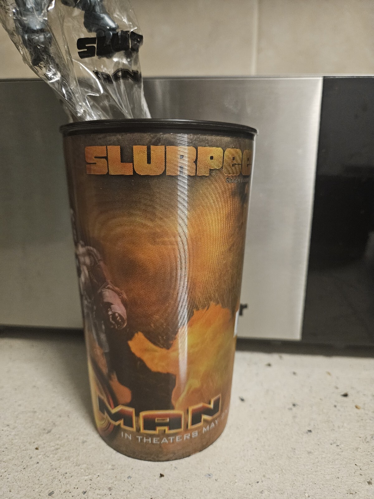 Marvel Iron Man Movie 7-11 Slurpee Straw Mini Figure MCU Avengers and ...