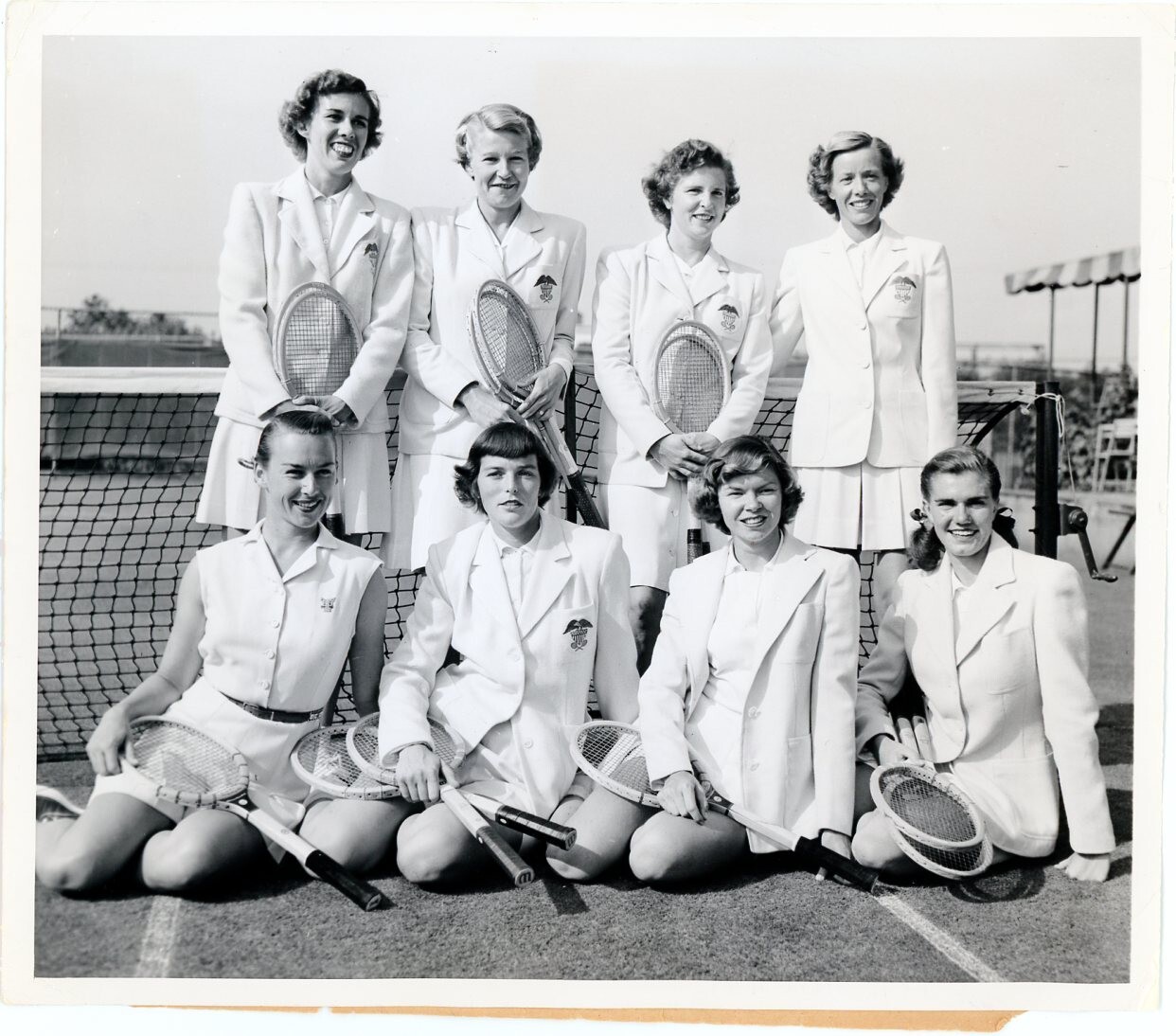 Vintage Original Women's Tennis Team--Team Photograph | eBay