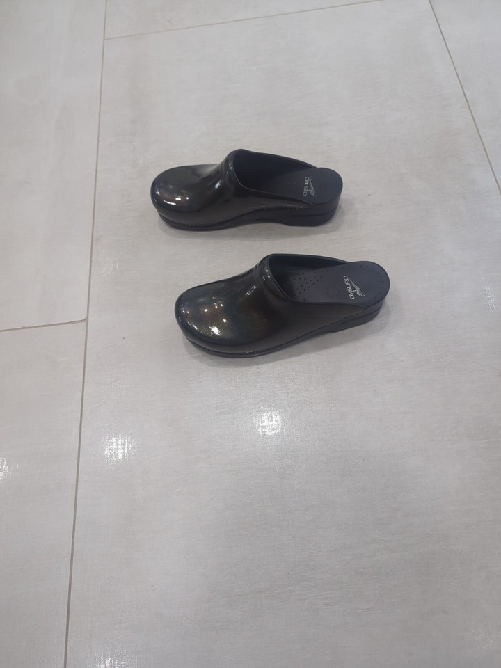 Dansko Black Prism Sparkle Clogs SIZE 41 New NO BOX Ships Free ...