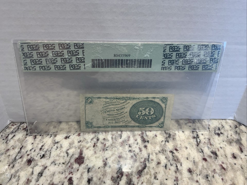 U.S. paper graded EF 45 PCGS Fr. 1376 Fractional Currency Fourth Issue ...