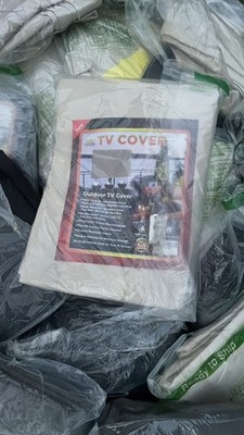 20 TV Covers Fitted Weatherproof Television Protector Mixed Sizes ...