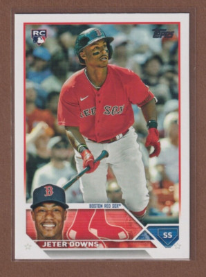 2023 Topps #165 Jeter Downs RC Rookie - Boston Red Sox - 104 - 🔥⚾🔥 | eBay