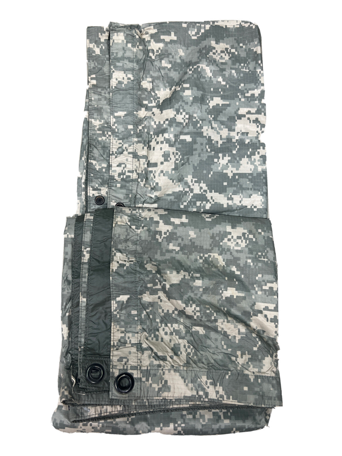 NEW USGI Army USGI Field Tarpaulin Tarp ACU Foliage Reversible 90" x 80 ...