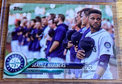 Seattle Mariners 2018 Topps #176 Seattle Mariners MLB Baseball Card | eBay