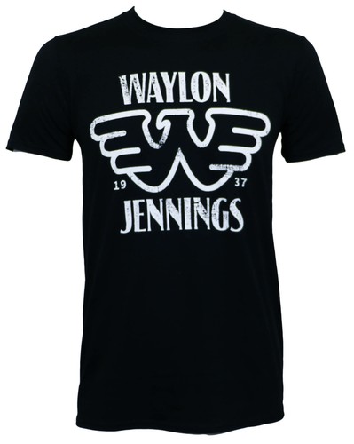 Authentic WAYLON JENNINGS Est. 1937 Slim Fit T-Shirt S M L XL 2XL NEW ...