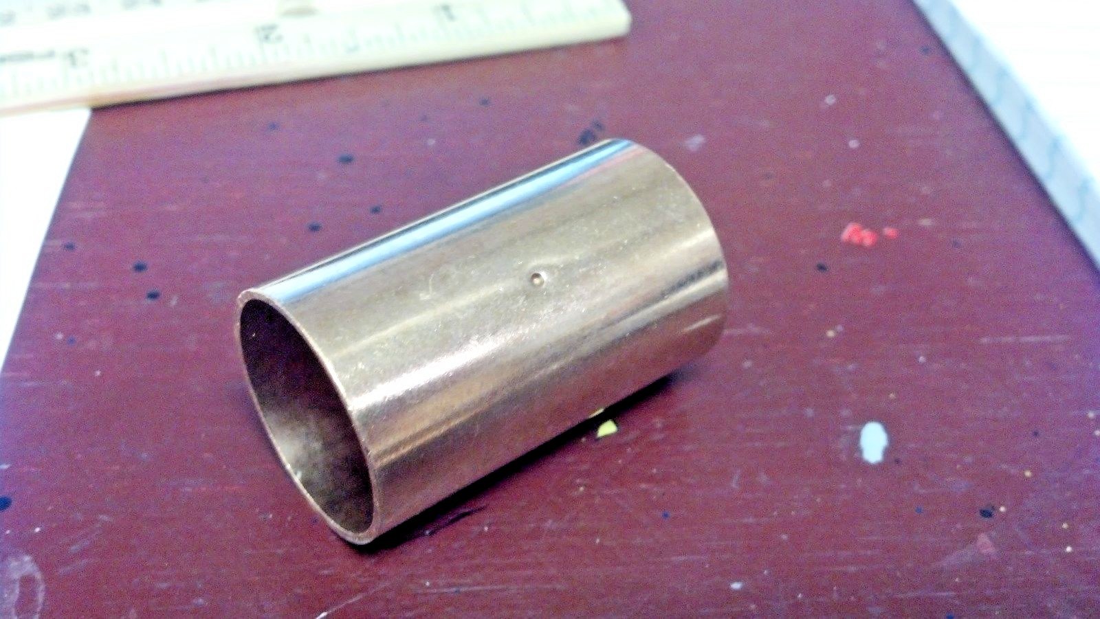 Copper Coupling, FOR TUBING THAT IS 7/8" O.D., WITH DIMPLE STOP | eBay
