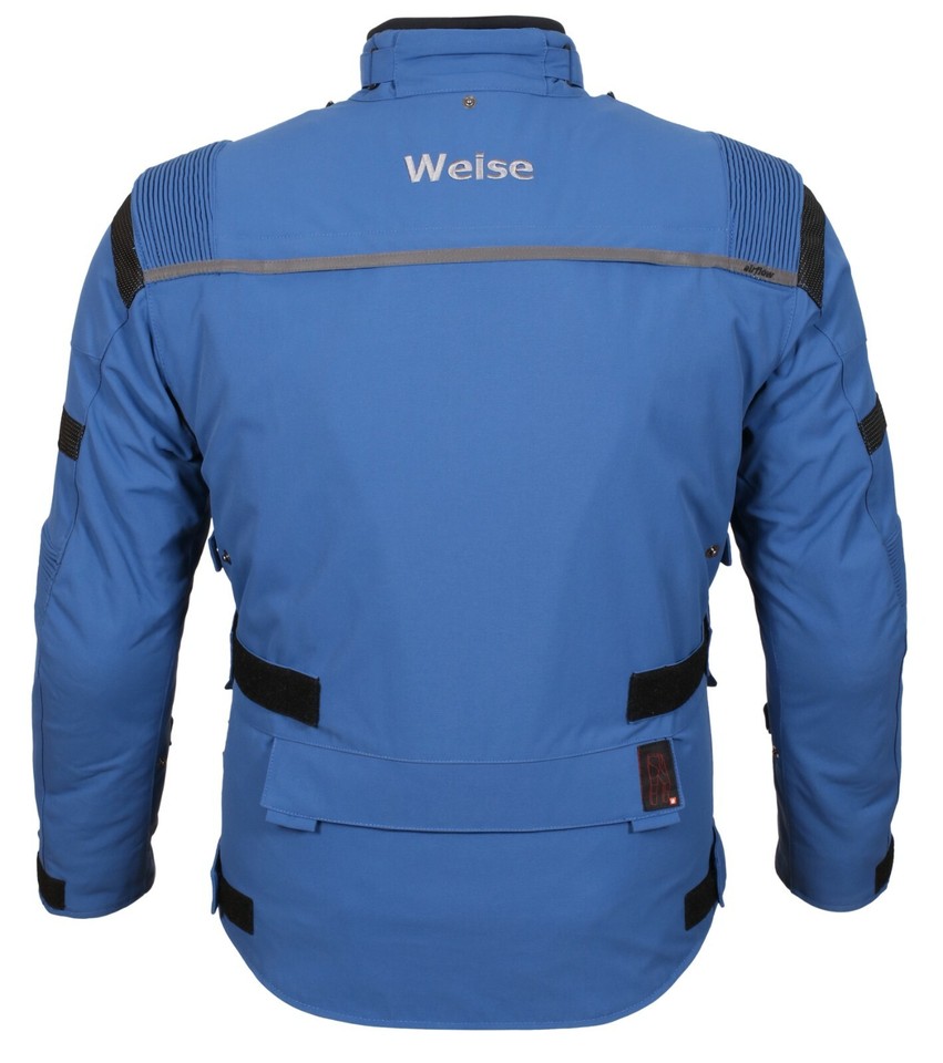 Weise Onyx Evo Jacket Men's All Season Blue Waterproof Motorcycle ...
