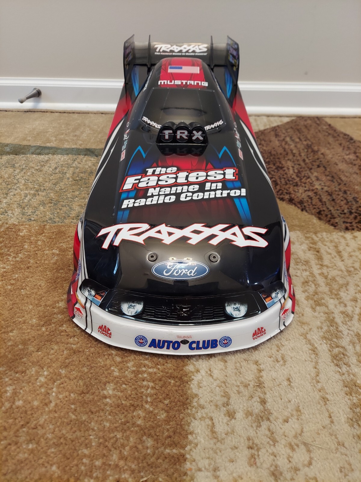 Traxxas Funny Car Courtney Force Body Used Drag Cover Impossible To ...