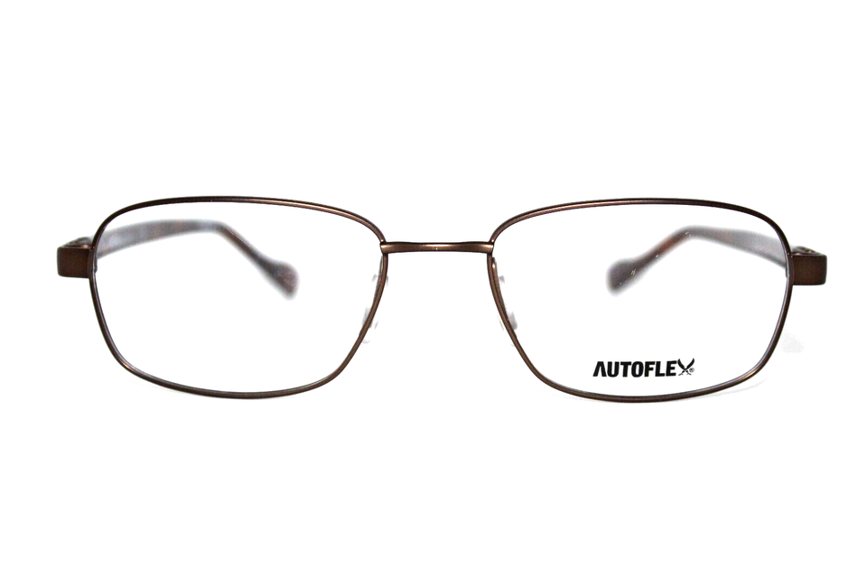 NEW AUTOFLEX 117 210 BROWN AUTHENTIC EYEGLASSES FRAMES 53-18-145MM W ...