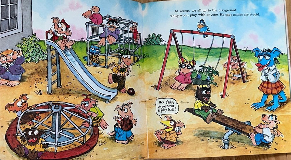 Little Monster At School By Mercer Mayer 1978 Print U.S.A. Children's ...