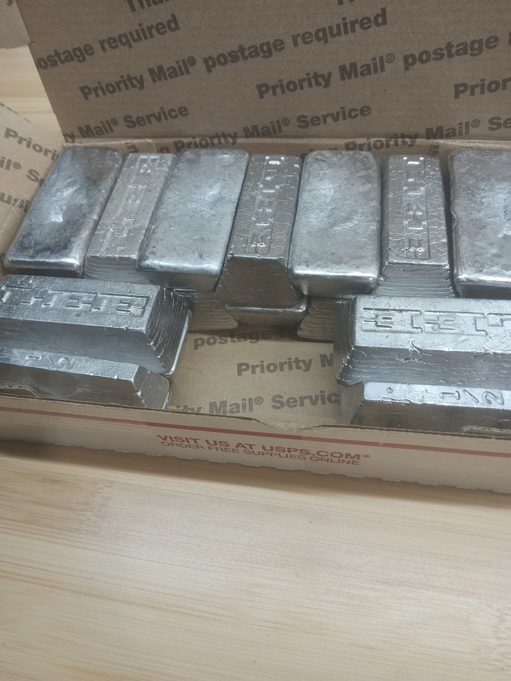 20 lbs Soft Lead Ingots for casting sinkers, jigs, bullets. | eBay