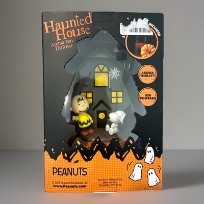 Peanuts Snoopy & Charlie Haunted House Diffuser 5ml Essential Oil ...