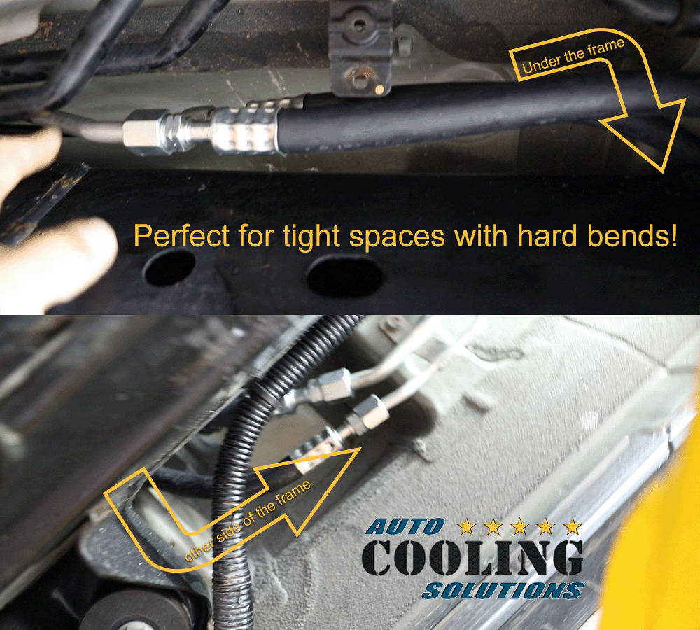 AC Line Repair Kit repair 8mm O.D. (24" Long) Repair Any AC Hose, EZ ...