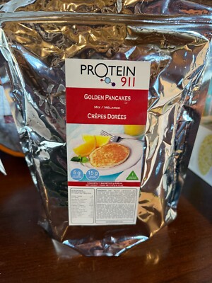 Protein 911 Golden Pancakes Mix - 7 Packets, High Protein Low Carb ...