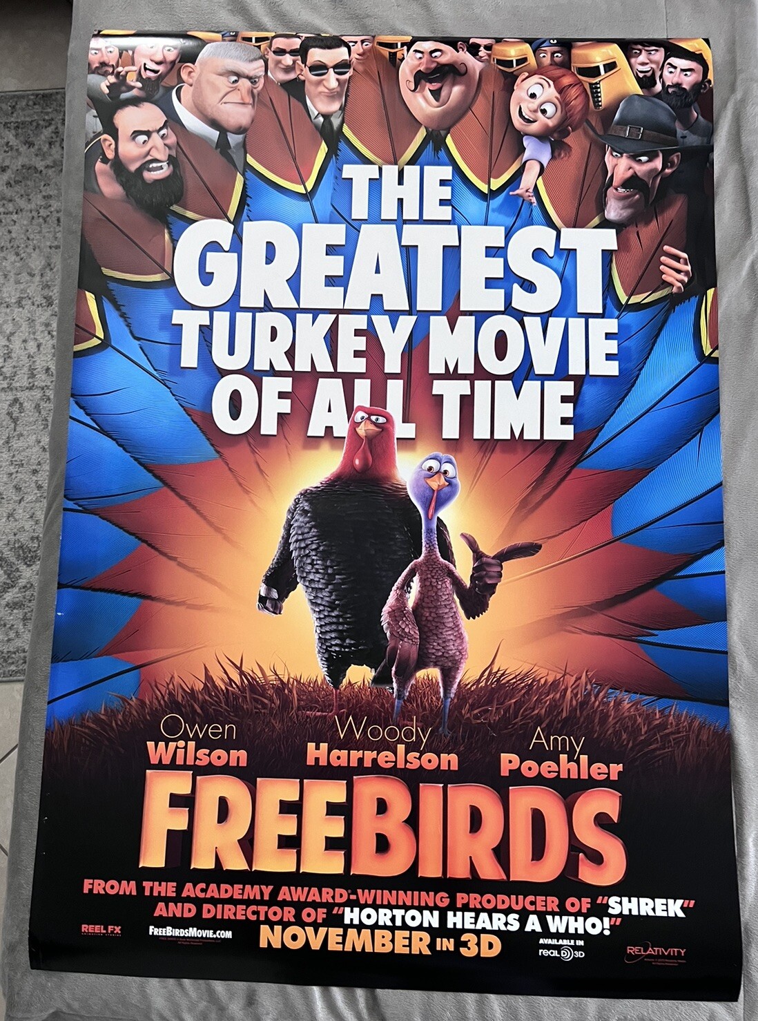 The Greatest Turkey Movie Of All Time Freebirds movie posters 27x40 ...