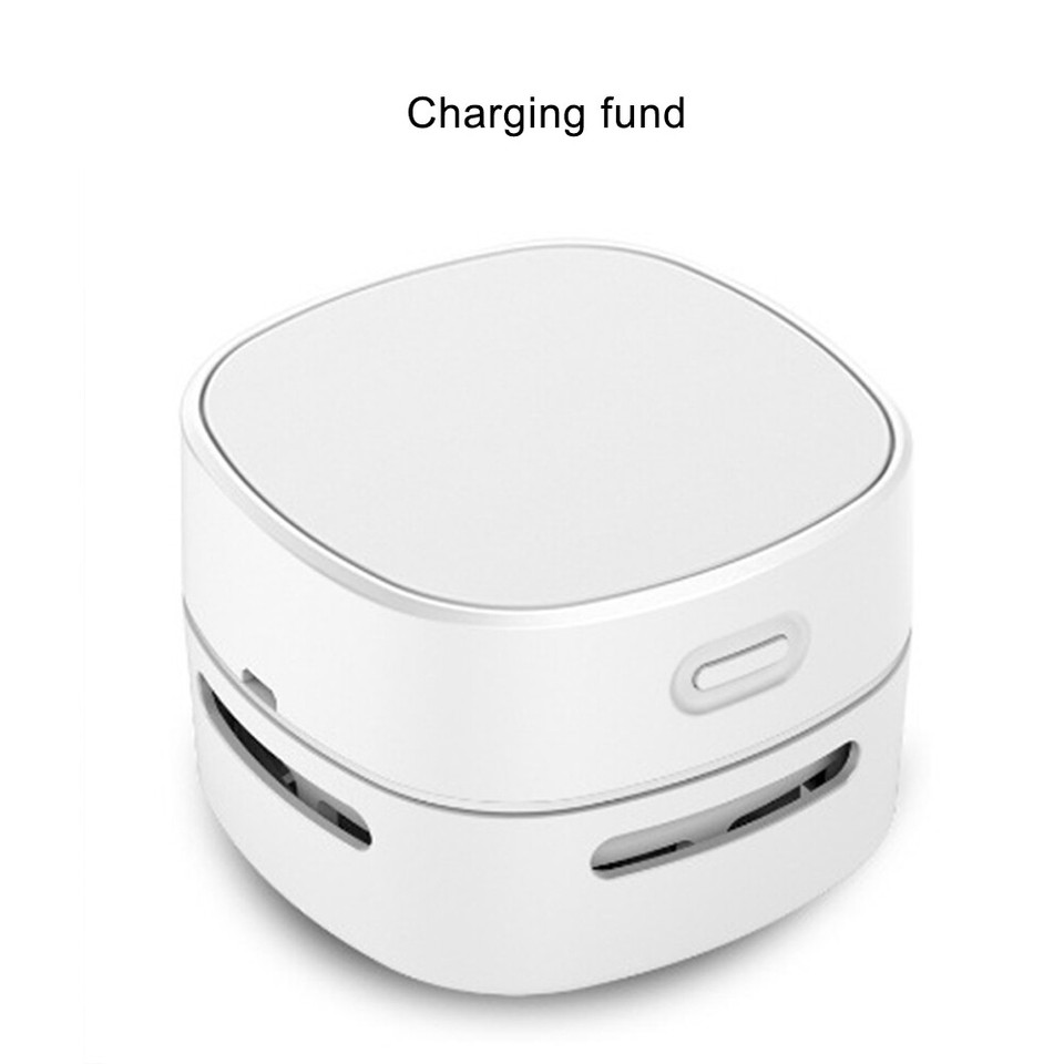 Portable Mini Desk Table Vacuum Cleaner Cute Desktop Dust Sweeper ...