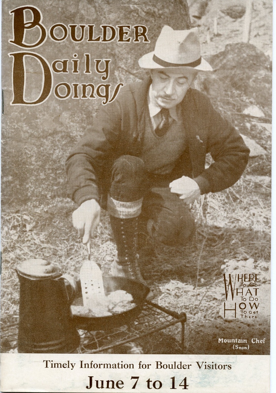 25 ASSORTED BOULDER DAILY DOINGS HISTORICAL PAMPHLETS | eBay