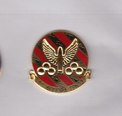 US ARMY 7th INFANTRY DIVISION ARTILLERY crest DUI badge cb clutchback ...