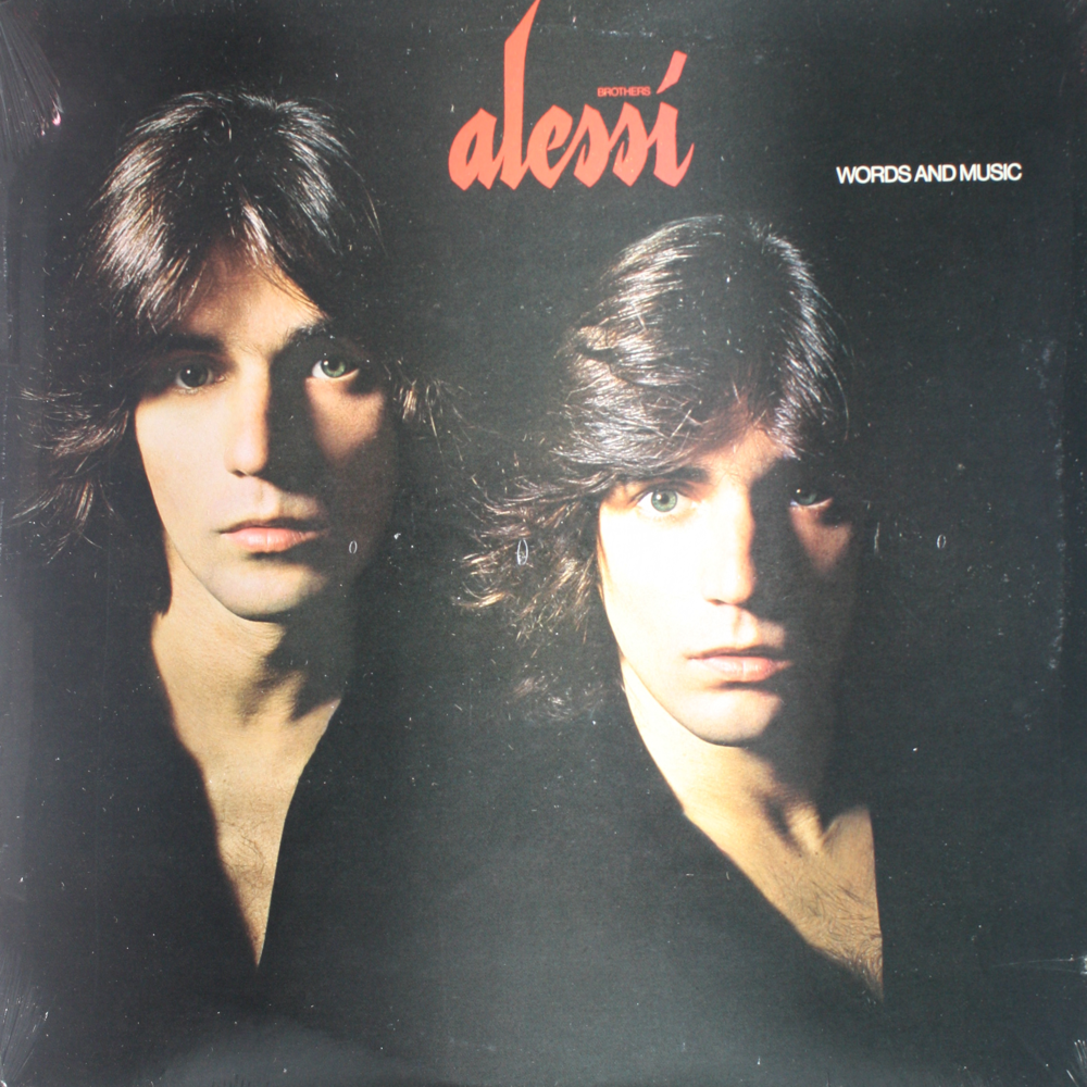 ALESSI BROTHERS Words And Music - NEW SEALED 1979 LP Record Pop Rock A ...